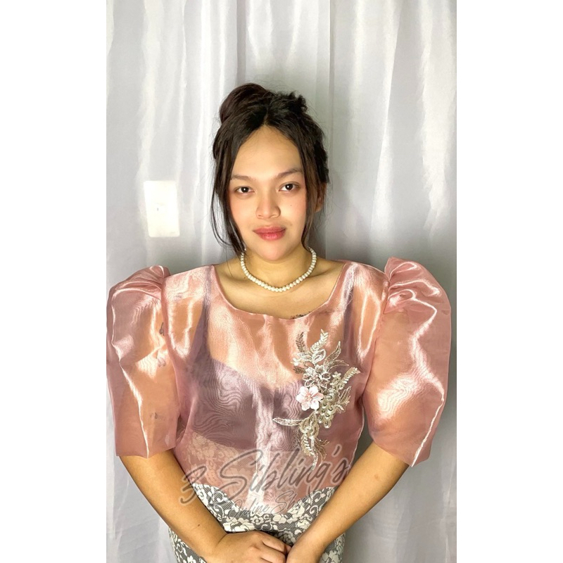 Modern Kimona croptop with flower design | Shopee Philippines