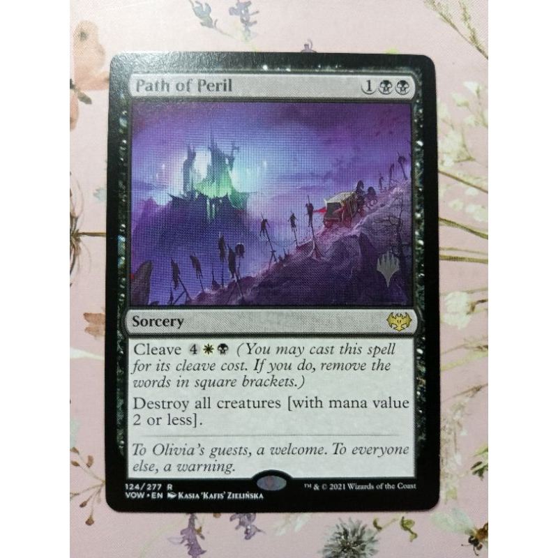 MTG - Path of Peril - PROMO - VOW | Shopee Philippines