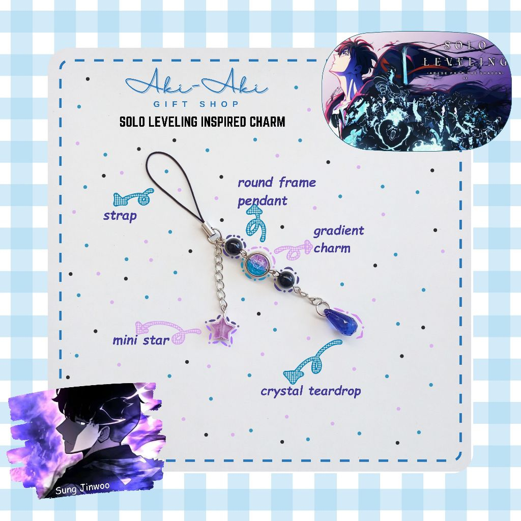 SOLO LEVELING Keychains made by Aki-Aki Gift Shop | Shopee Philippines