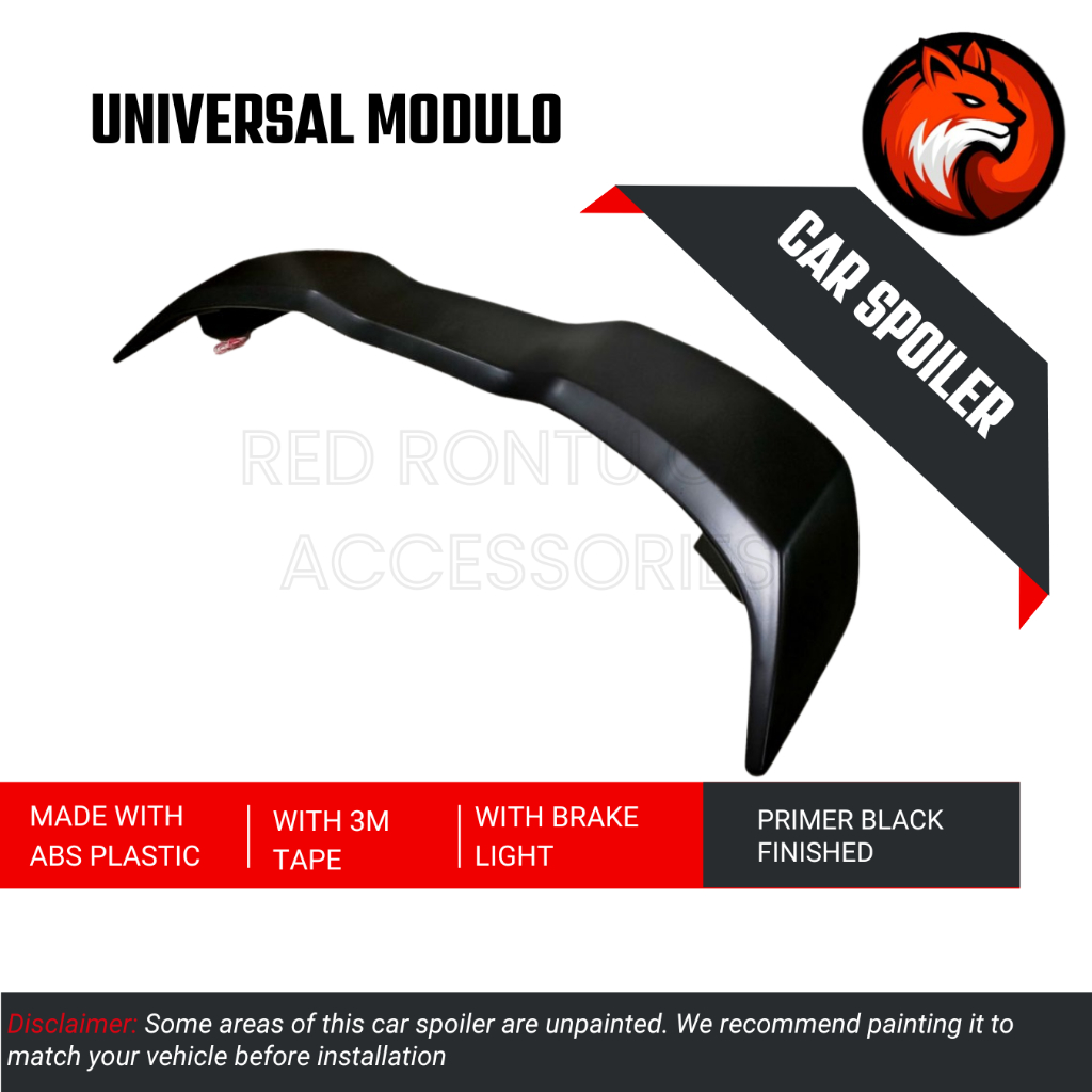 Modulo Spoiler Sedan Car, exterior car accessories, car accessories ...