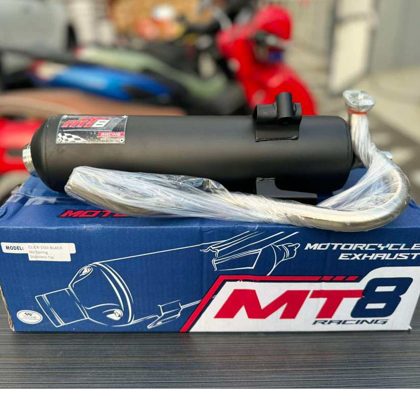 [SALE] MT8 PIPE STAINLESS TIP for CLICK 125 / 150 V2 V3 GAME CHANGER ...