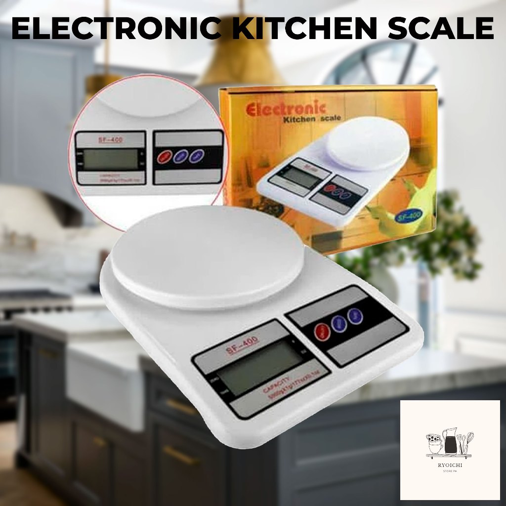 RYOICHI Electronic kitchen scale sf-400 Digital Weighing Scale | Shopee ...