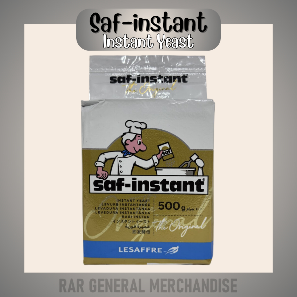 Saf-Instant Dry Yeast - For Baking [500g] | Shopee Philippines