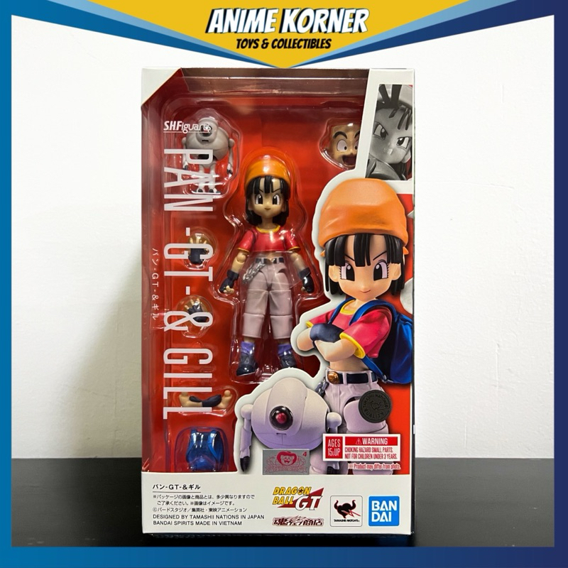 S.H. Figuarts SHF Pan & Gil GT Tamashii Nations Dragon Ball GT | Shopee ...