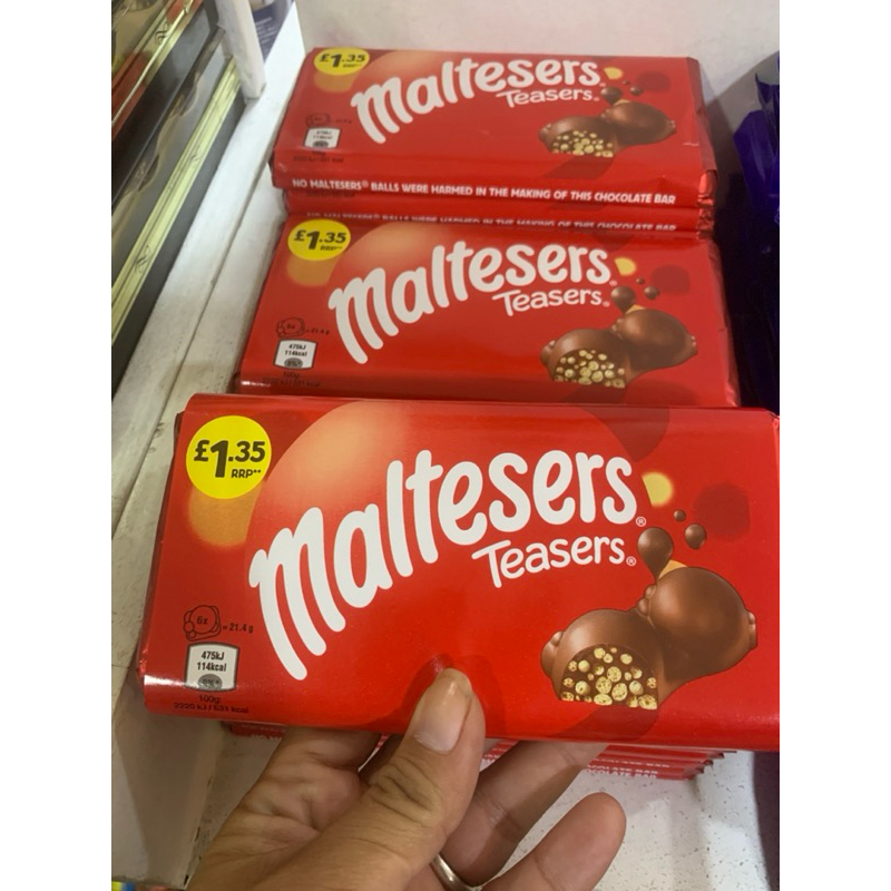 MALTESERS Teasers Bar 100g | Shopee Philippines