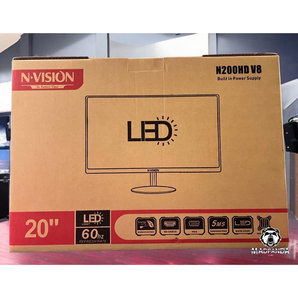 Nvision 20" Monitor LED 60hz | Shopee Philippines