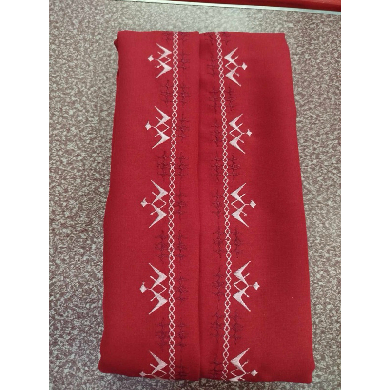 EPITOMY - MIYAKI FABRIC PRE CUT WITH EMBROIDERY (1.5 YARDS SHORT SLEEVE ...