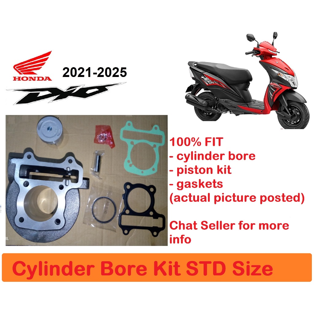 Honda Dio 110 2021-2025 bore set 50mm | Shopee Philippines