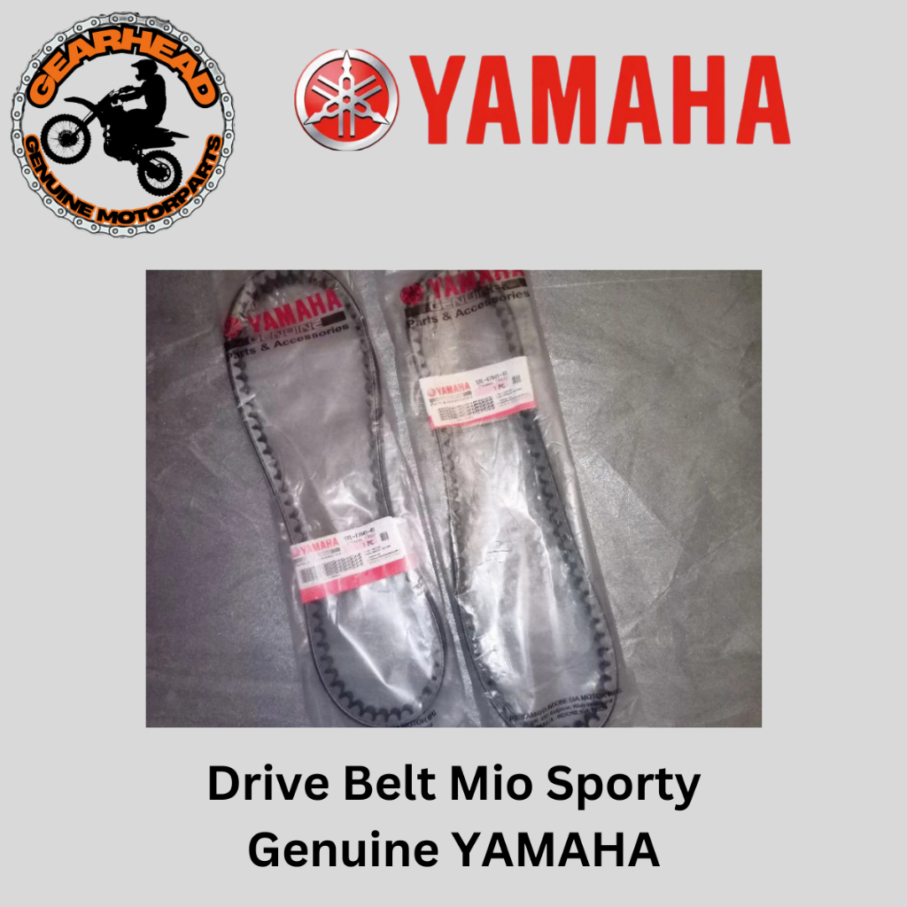 Drive Belt Mio Sporty Genuine YAMAHA | Shopee Philippines