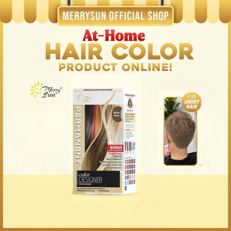 Merry Sun Mini Permanent Hair Color 30ml | Shopee Philippines