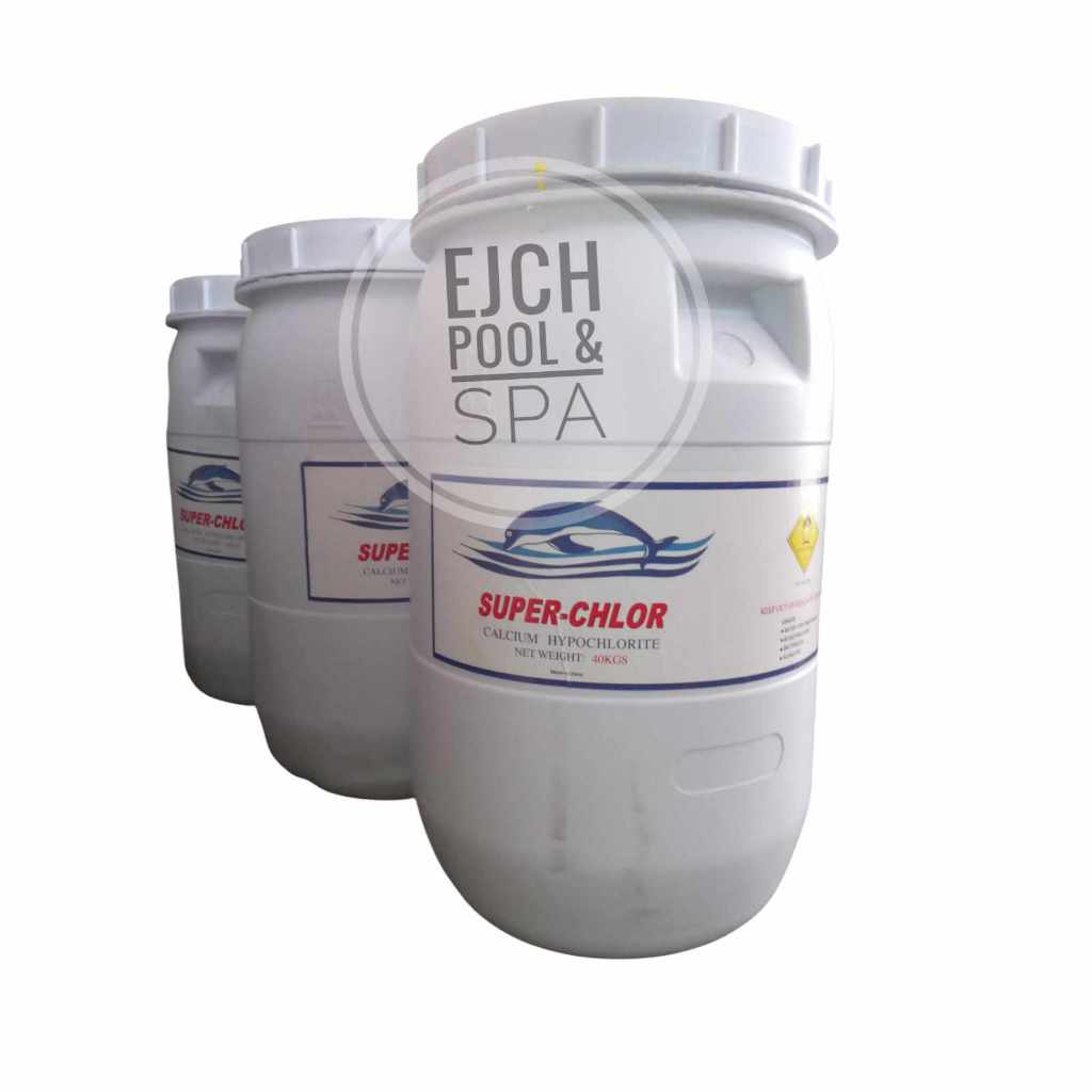 Superchlor Chlorine 40% granule for cleaning of swimming pool | Shopee ...
