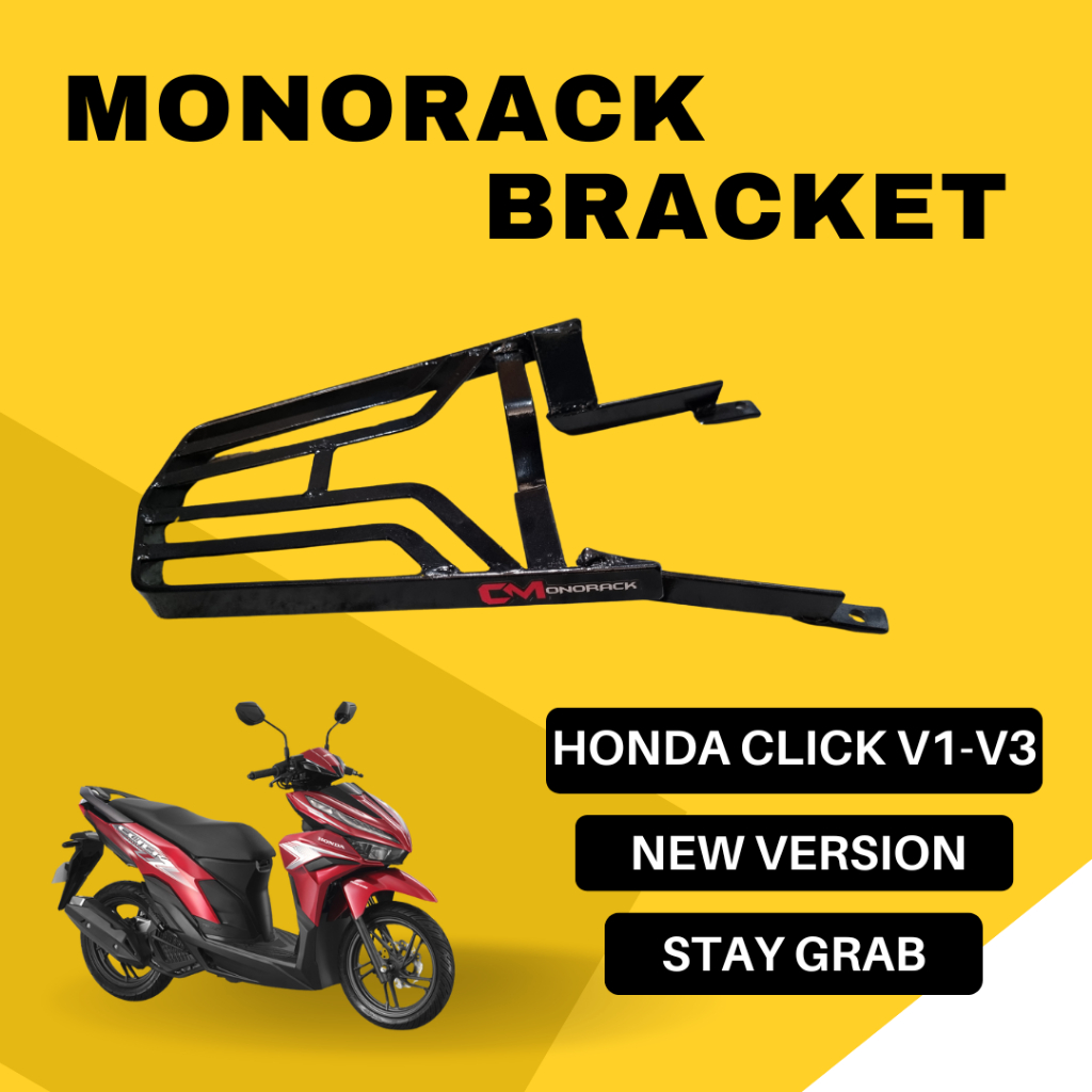 MONORACK BRACKET HONDA CLICK V1-V3 | Shopee Philippines