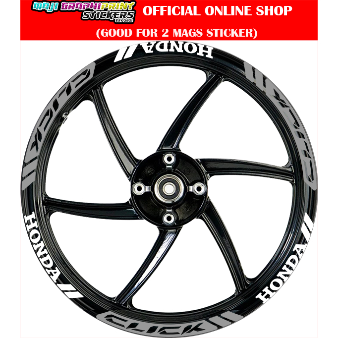 Honda Click 125/150/160 Mag Sticker Decal - Cut Out | Shopee Philippines