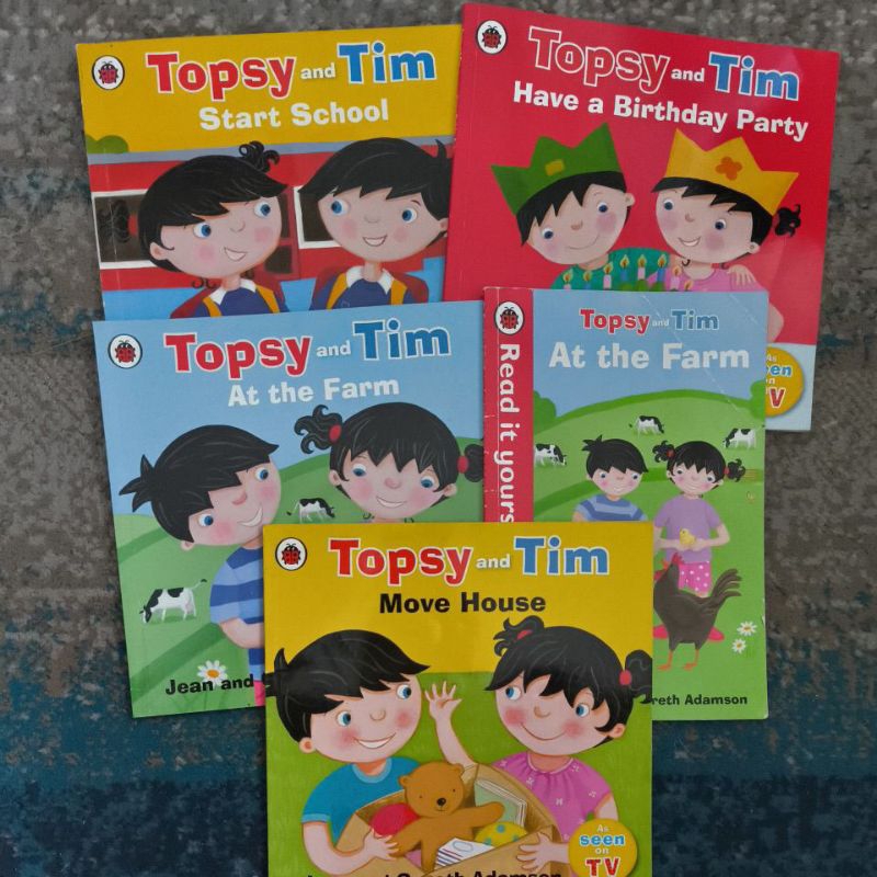 Topsy and Tim Books (Preloved) | Shopee Philippines