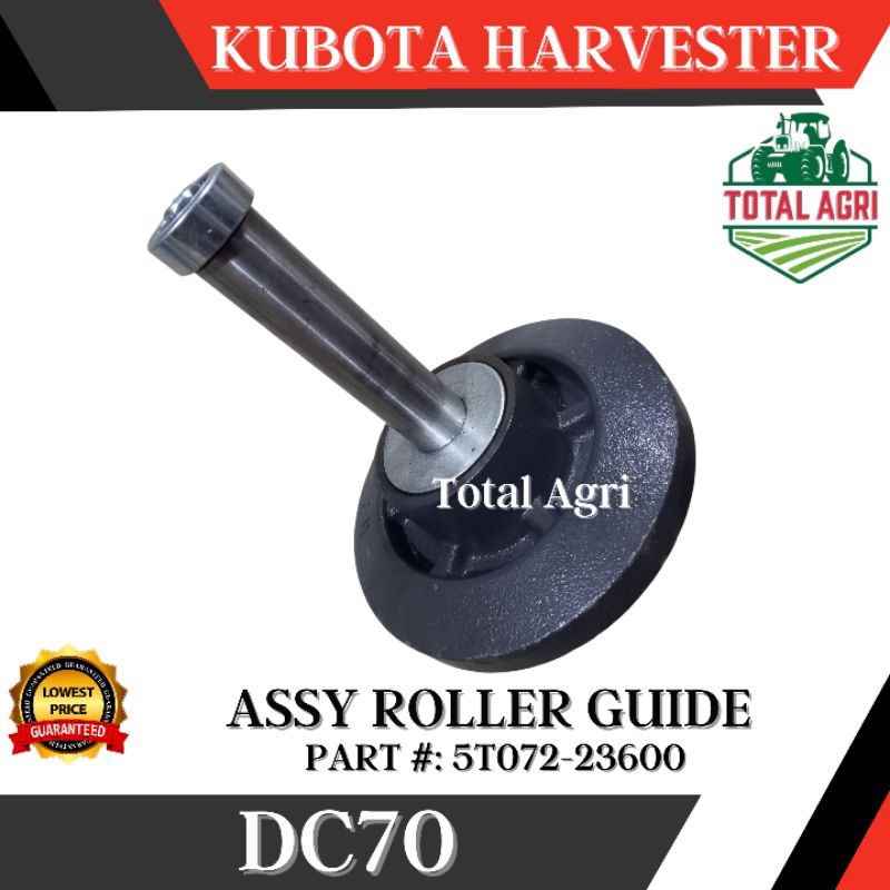 Assembly Assy Roller Guide Kubota Harvester DC70 Part # 5T072- 23600 | Shopee Philippines