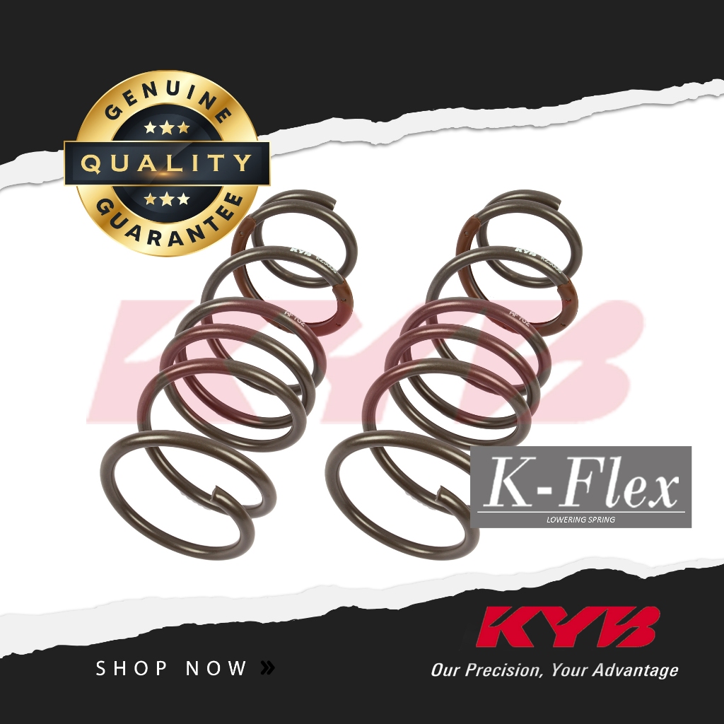 KYB KAYABA (2pcs) Lowering Spring for Mazda 2 2007-2014 || Ford Fiesta ...