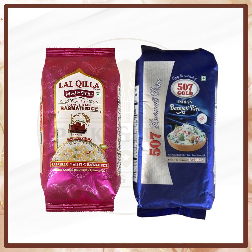 Lal qilla Basmati Rice 1kg ( Majestic, 507 ) Made in India | Shopee ...