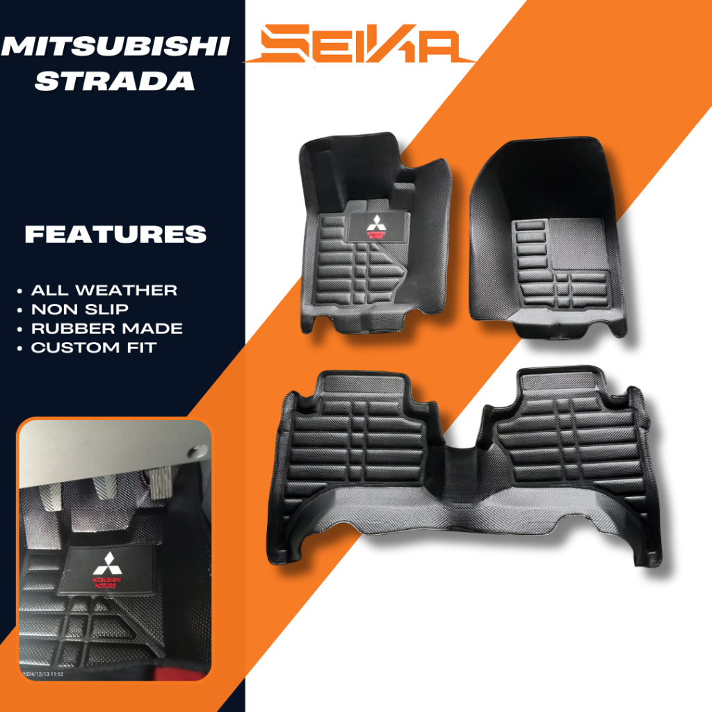 Mitsubishi Strada / Mitsubishi Triton 2024 Premium Diamond Deep Dish ...