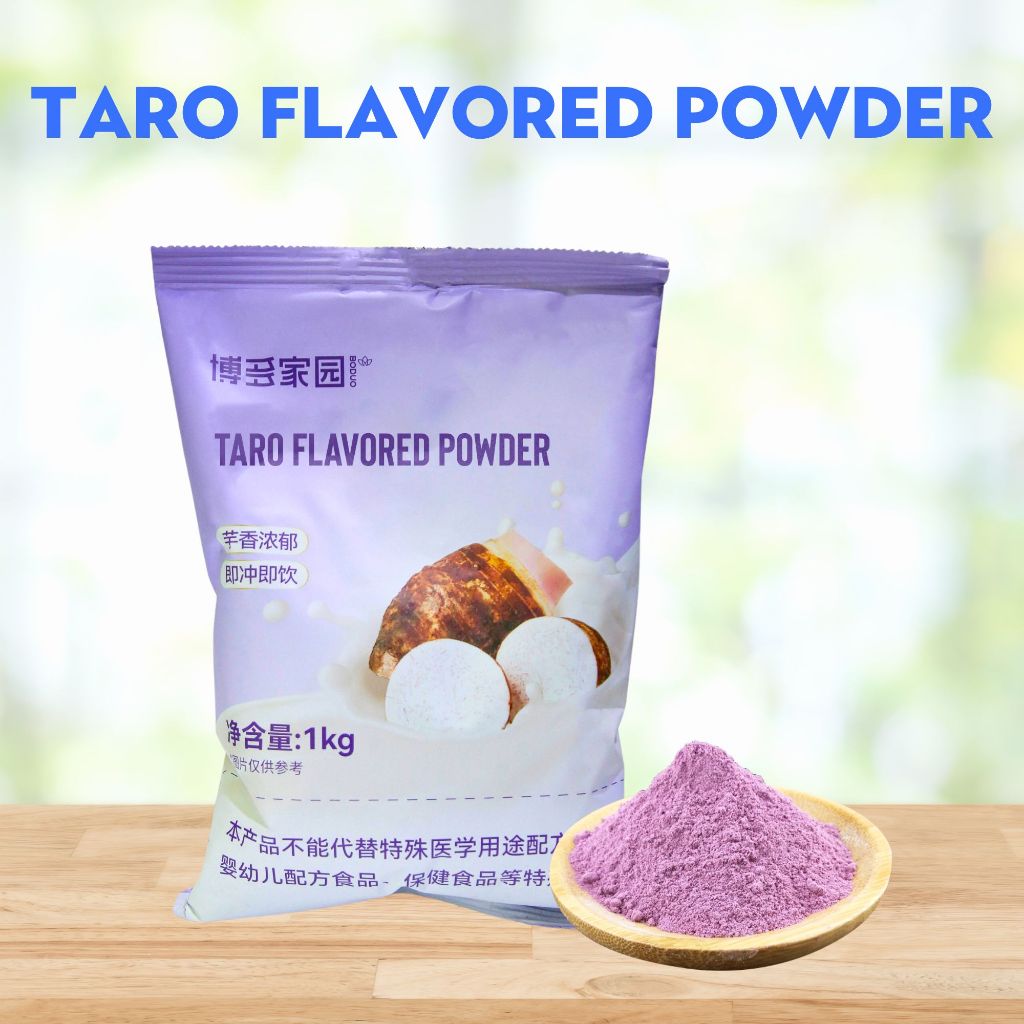 Taro Powder for Taro Milk Tea Smoothie Shake Frappe Baking Premium Taro ...