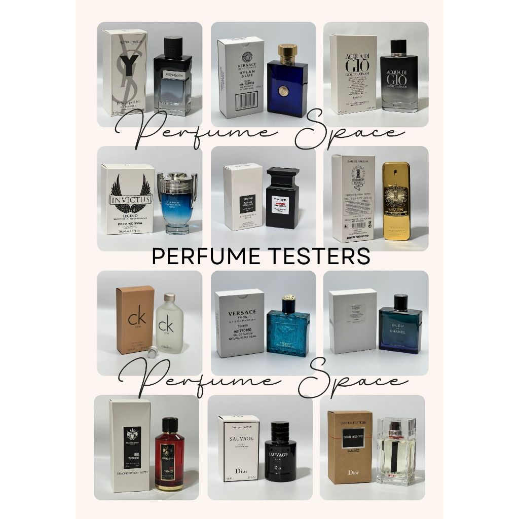 PERFUME TESTERS WHITE BOX | Shopee Philippines