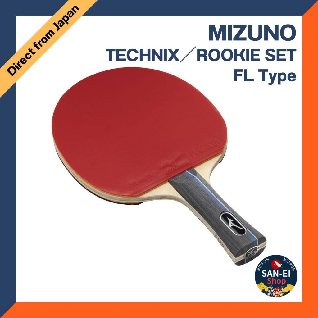 MIZUNO Table Tennis Racket TECHNIX/ROOKIE SET Entry Model 83JTT698 ...