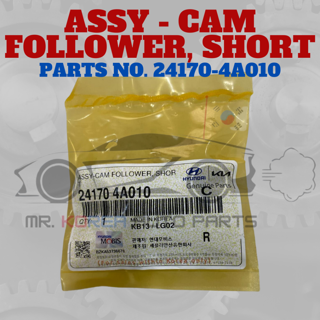 ROCKER ARM SHORT = CAM FOLLOWER SHORT HYUNDAI GRAND STAREX 2008-2021 ...