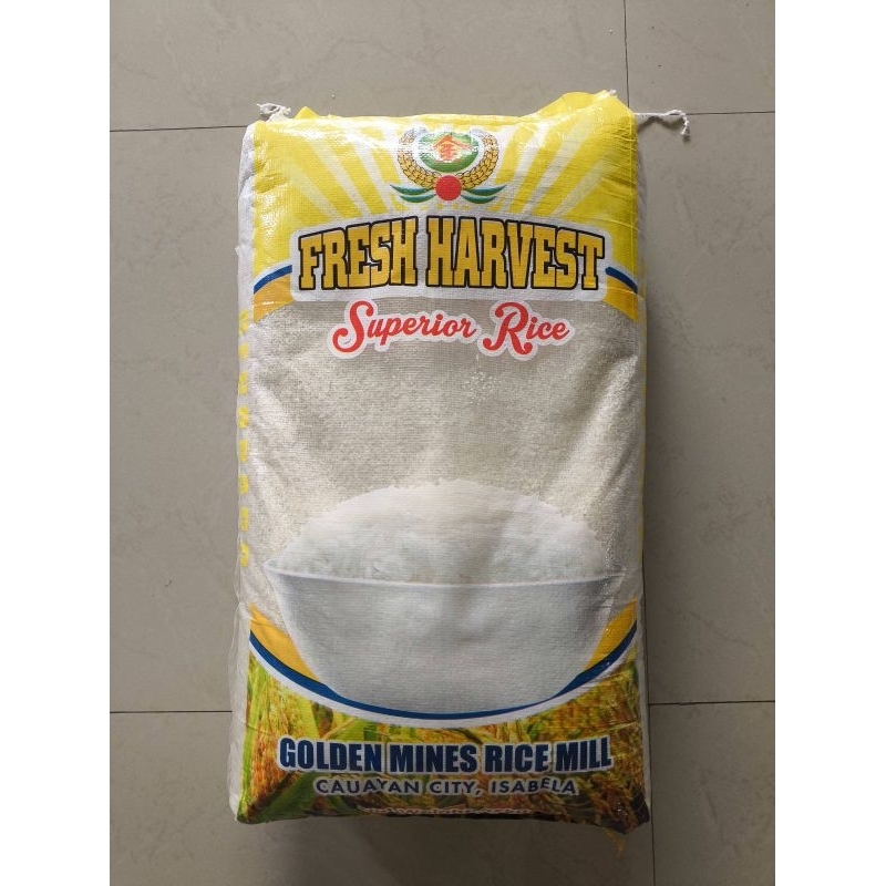 Fresh Harvest or Puregrains White rice 25KG (1 sack per order only ...