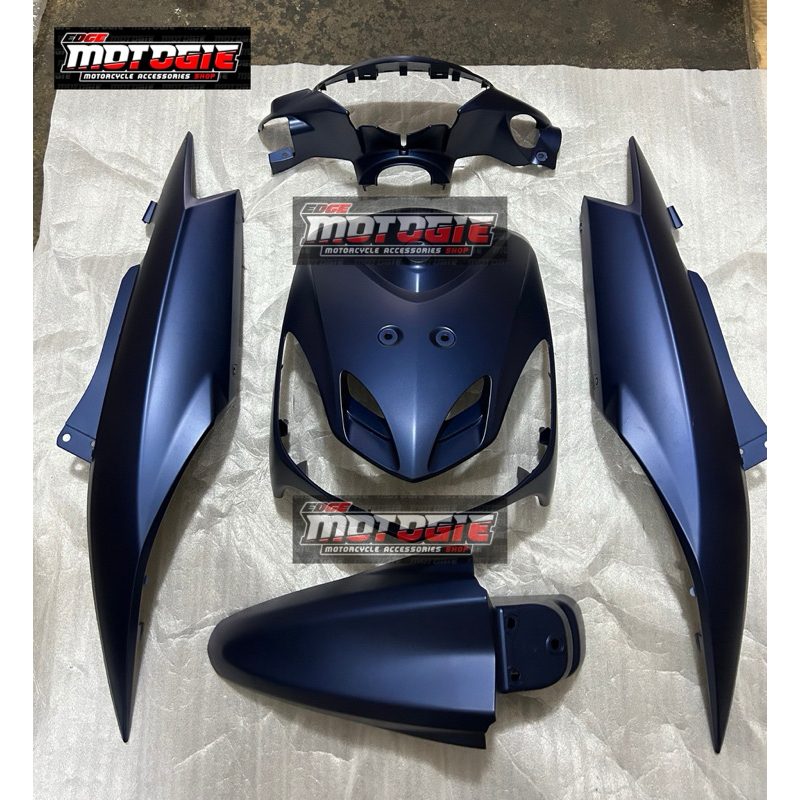 YAMAHA MIO SOULTY 5pcs (MATTE BLUE) 100% yamaha genuine parts | Shopee ...