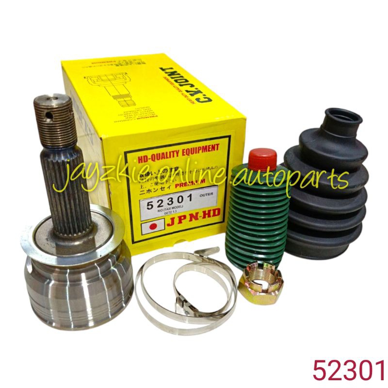 52301 OUTER CV JOINT KIA RIO 1.3/ HYUNDAI GETZ 1.3 TAXI MODEL | Shopee ...