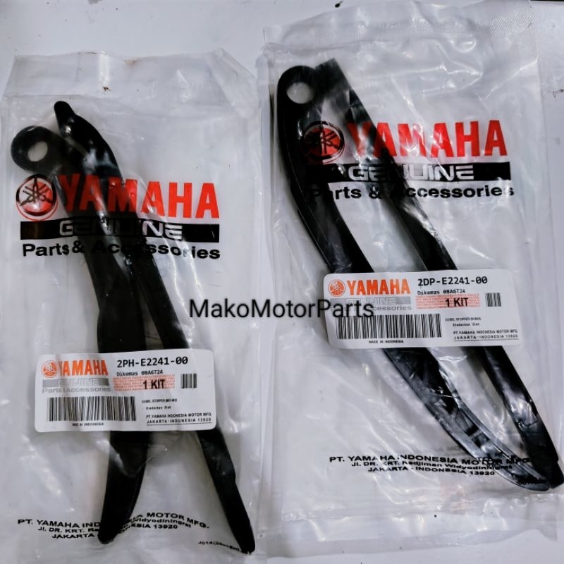 YAMAHA RUBBER TENSIONER TONGUE SET NMAX V1, V2/ AEROX V1, V2/ MIO i125 GENUINE INDONESIA ...