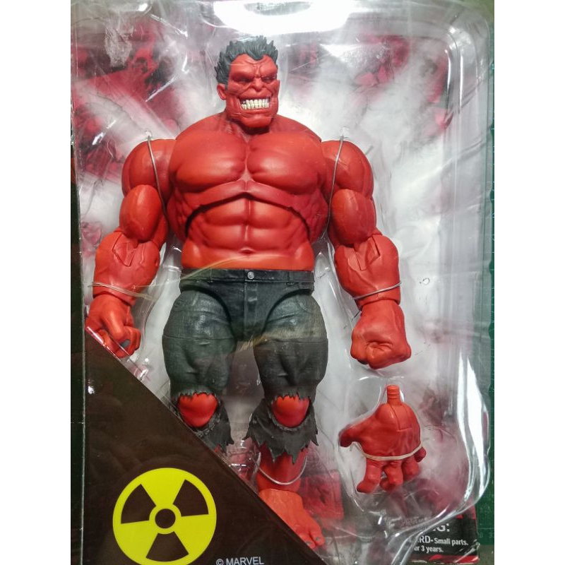Marvel Diamond Select Red Hulk(sealed) | Shopee Philippines