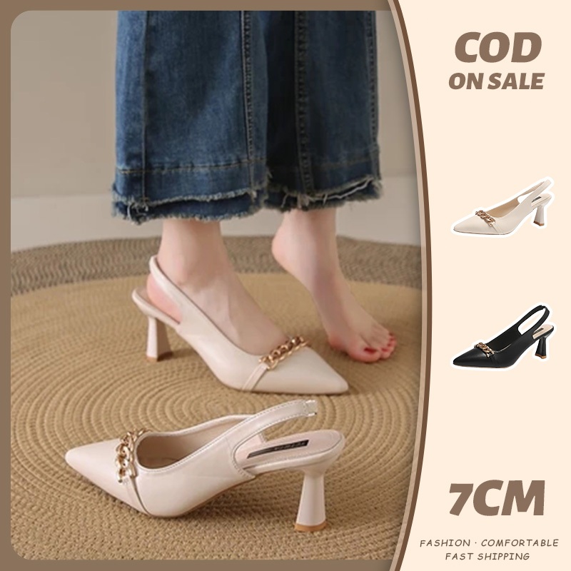 Women's Elegance Casual High Heels Sandals Cone High Heels Temperament ...
