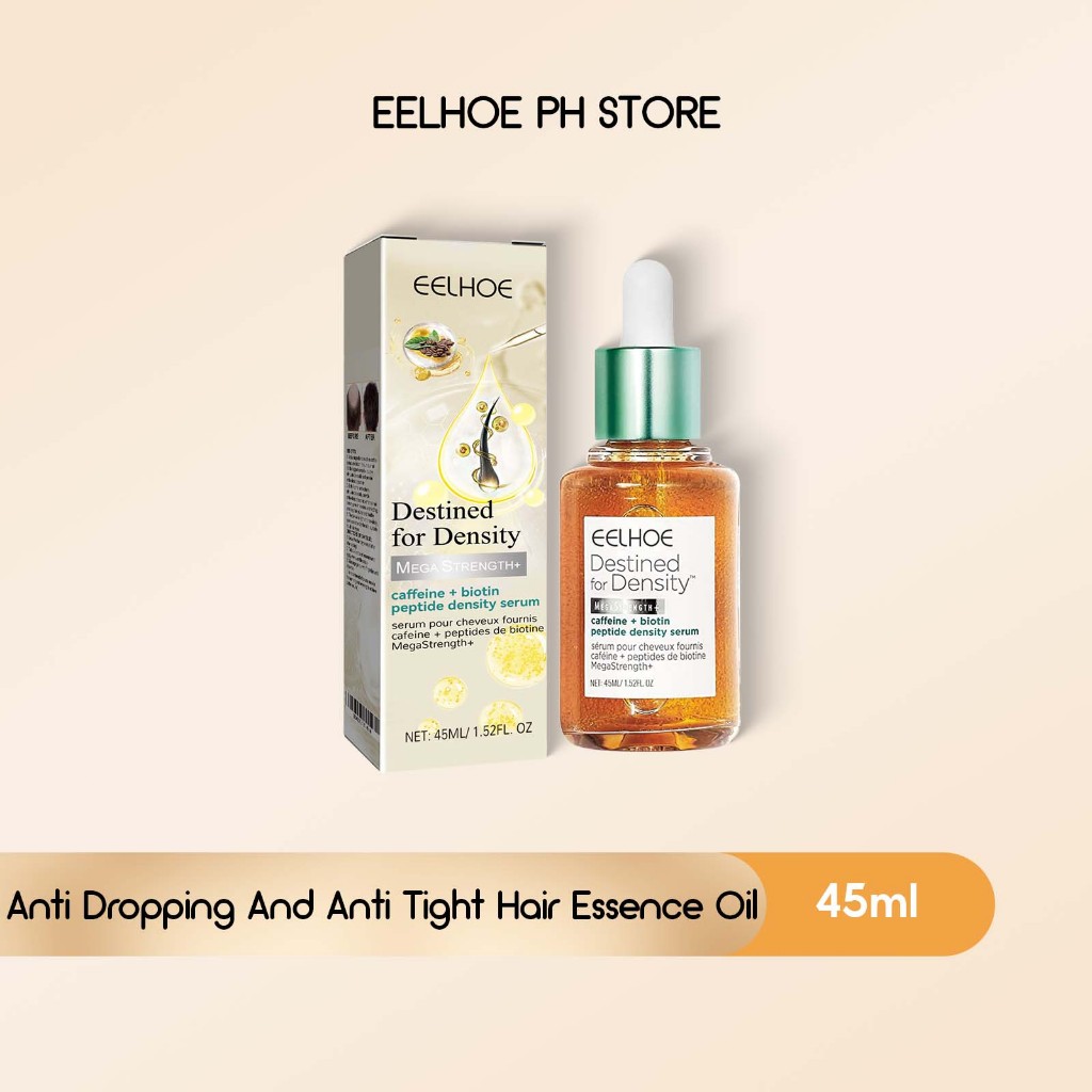 EELHOE Biotin Hair Growth Serum 45ml Anti Hair Loss Repair Hair ...