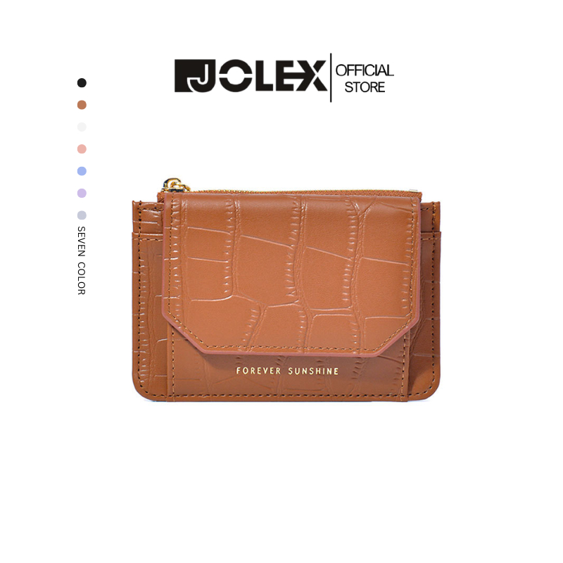 JOLEX Fashion Wallet For Women Crocodile Design Coin Purse Card Holder ...