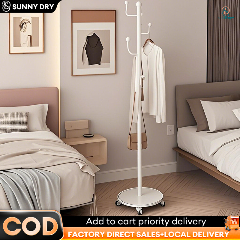 Metal Sabitan ng Damit Multi-Purpose Bedroom Hanger Rack All-in-One Bag ...