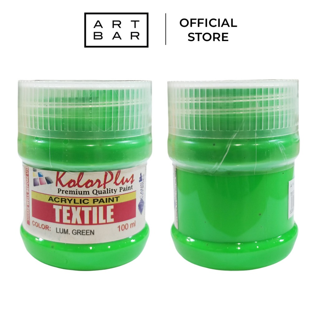 Kolorplus Textile Paint Luminous 100ml - Art Bar | Shopee Philippines