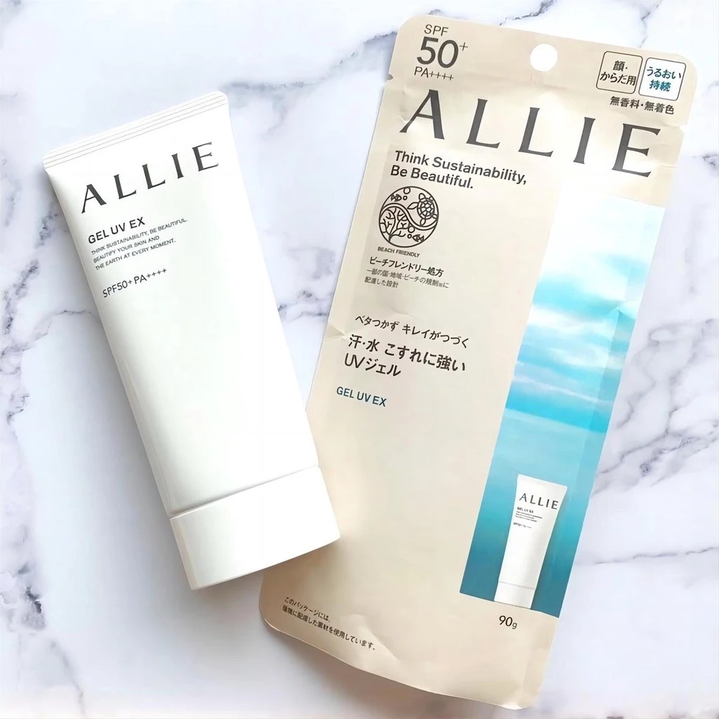 ALLIE SUNSCREEN CHRONO BEAUTY GEL UV EX SPF50+ PA++++90g | Shopee Philippines