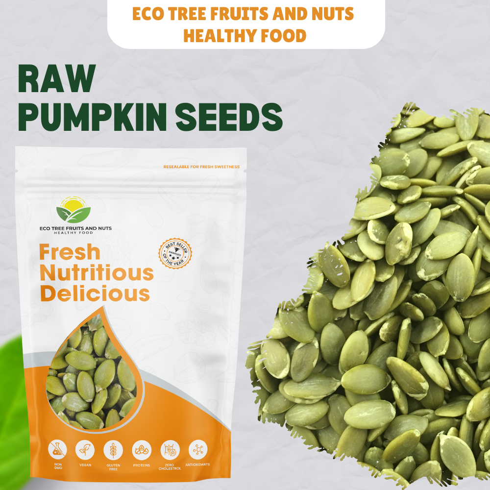 Raw Pumpkin Seeds - Unsalted, Unroasted | Perfect for Snacking, Baking ...
