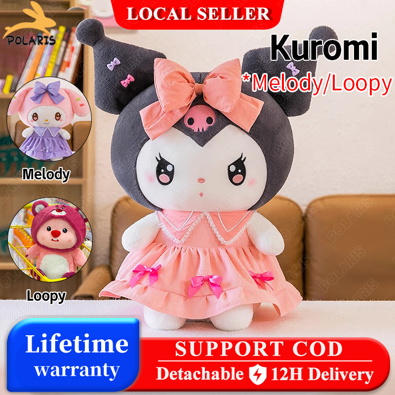 Purple Kurumi Doll Plush Toy Pink Kurumi Pink Melody Purple Melody Bear ...