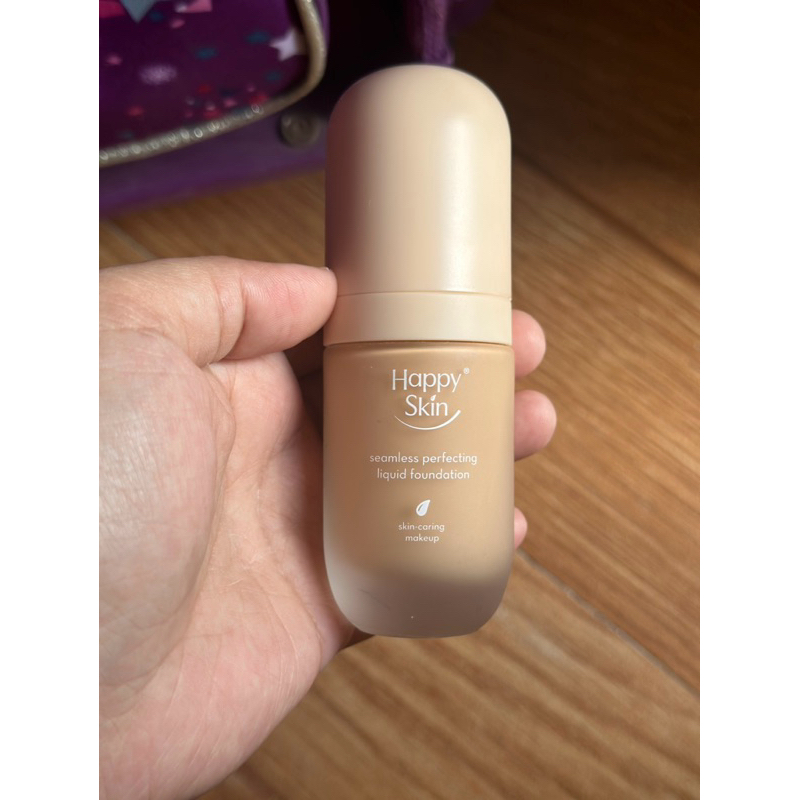 preloved happyskin seamless perfecting foundation | Shopee Philippines