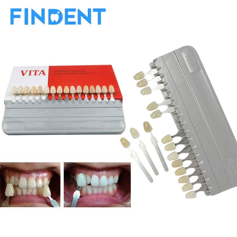 1Pcs VITA 16 Colors Teeth Shade Teeth Whiting Porcelain VITAPAN Tooth ...