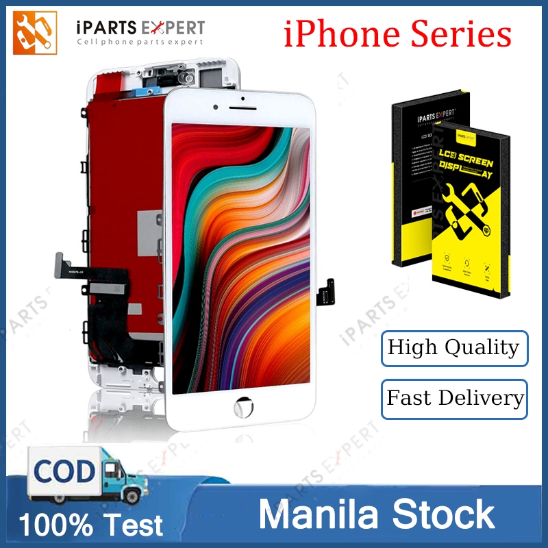 IPARTSEXPERT LCD Display iP6 IP7 IP8 IP6S Plus Touch Screen Replacement ...