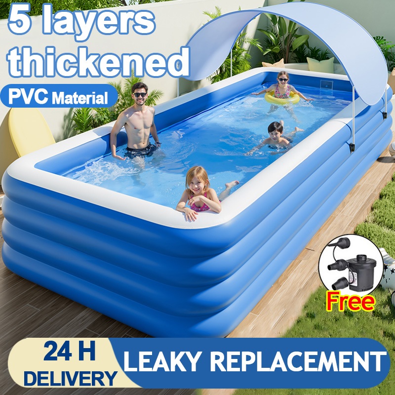 1.2m/2.1m/3.05m big size portable Inflatable swimming pool for kids ...