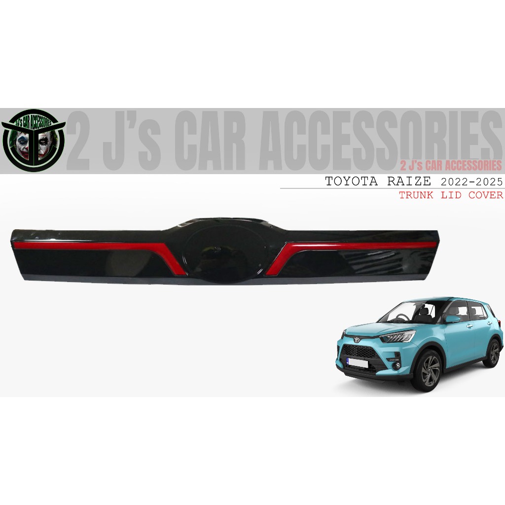 TOYOTA RAIZE 2022 TO 2025 TRUNKLID COVER WITH LIGHT / TRUNK LID / LED ...