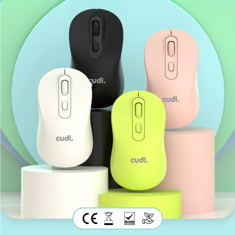 CUDL Bluetooth Mouse RECHARGEABLE SILENT TOUCH Ultra-Thin Curved ...