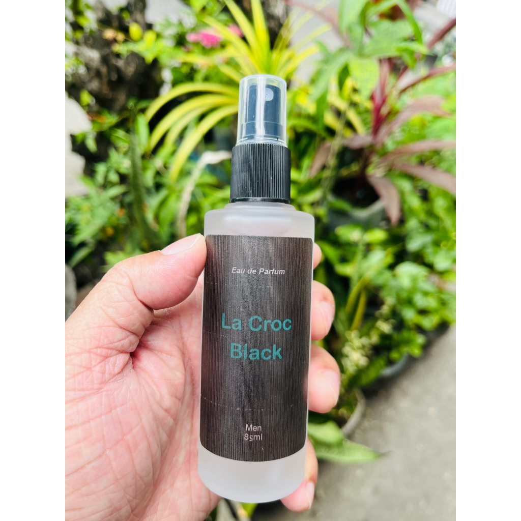 LA CROC BLACK Men Oil Based Perfume 85 ml Inspired Long Lasting Scent ...