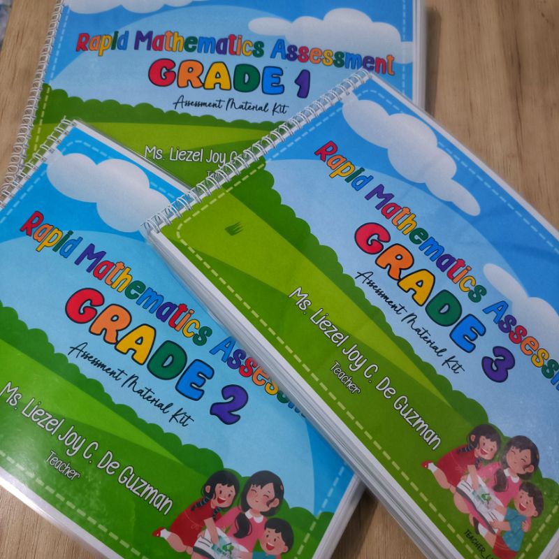 RAPID MATH ASSESSMENT - RMA Material Kit | Shopee Philippines