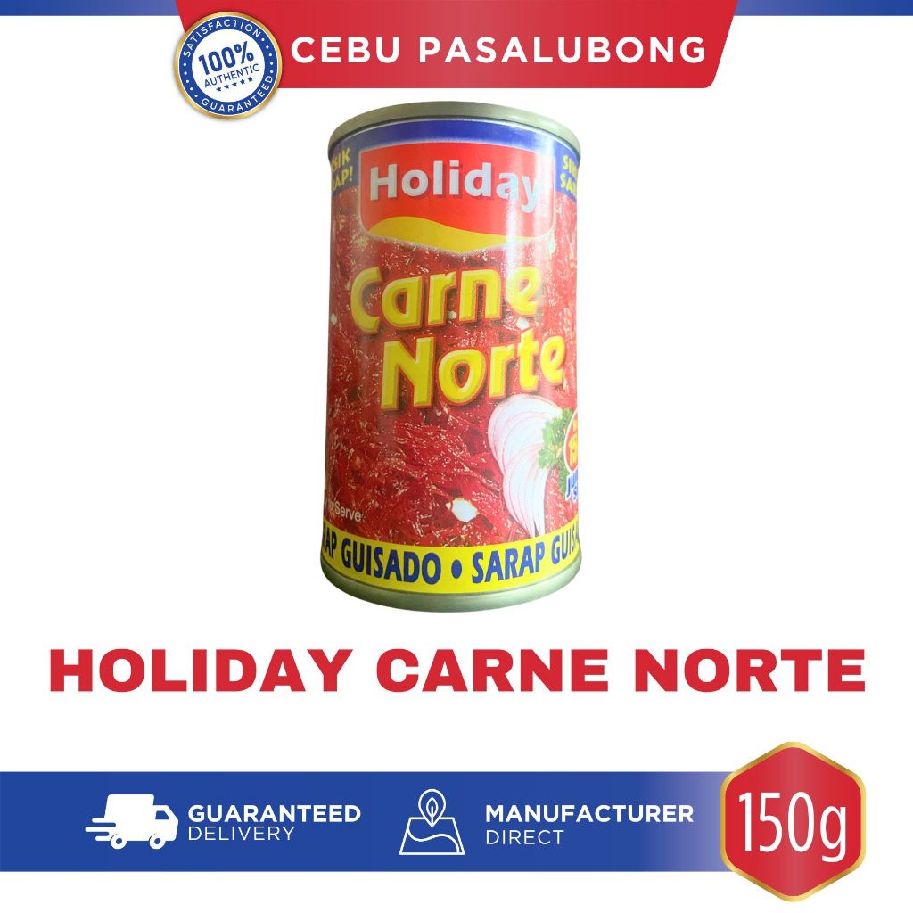 Holiday Carne Norte, 150g, Carne Norte, Cebu Best Carne Norte, Holiday ...