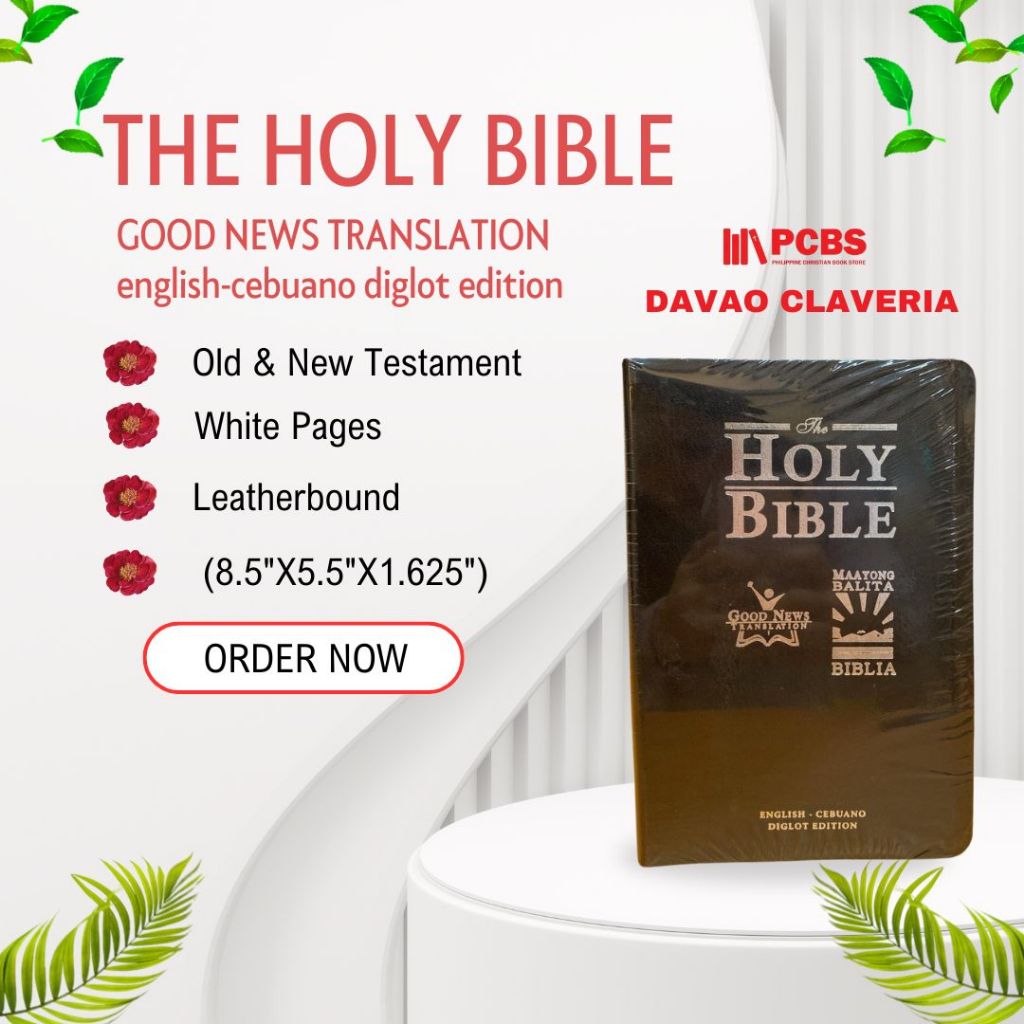 PCBS Good News Translation/Maayong Balita Biblia English-Cebuano Diglot ...
