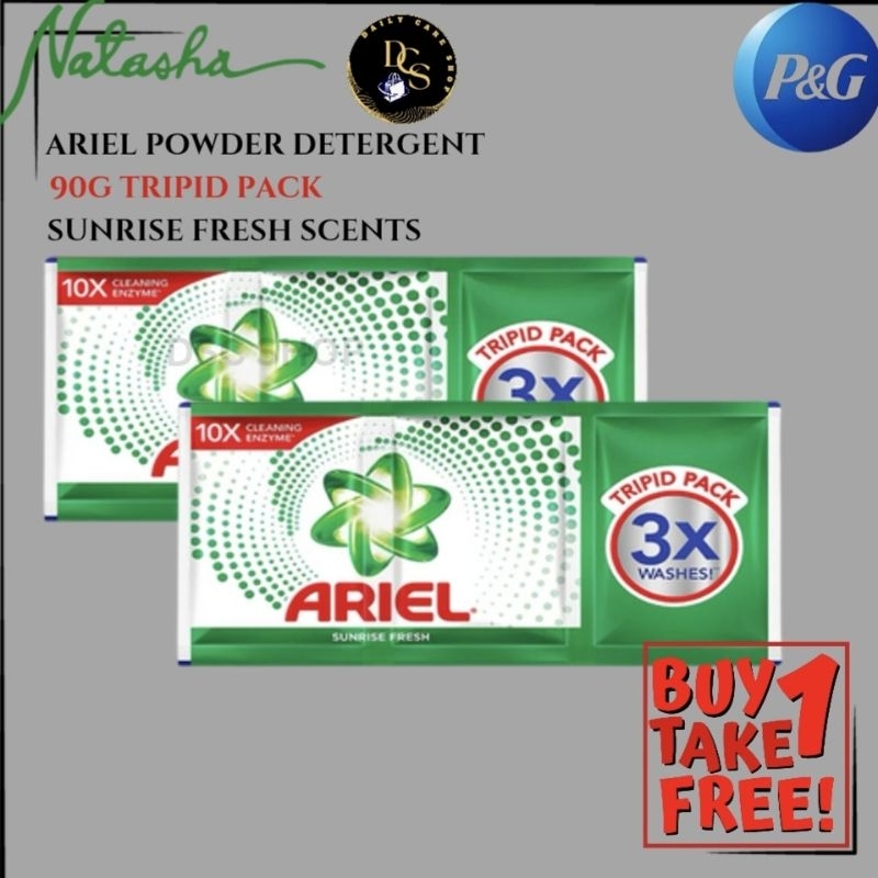 NATASHA P&G ARIEL SUNRISE FRESH TRIPID PACK BUY 1 TAKE 1 | Shopee Philippines